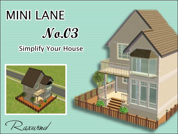 Mod The Sims - Mini Lane No.03 with 1x1 Lot