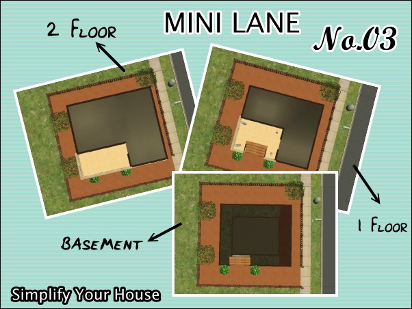 Mod The Sims - Mini Lane No.03 with 1x1 Lot
