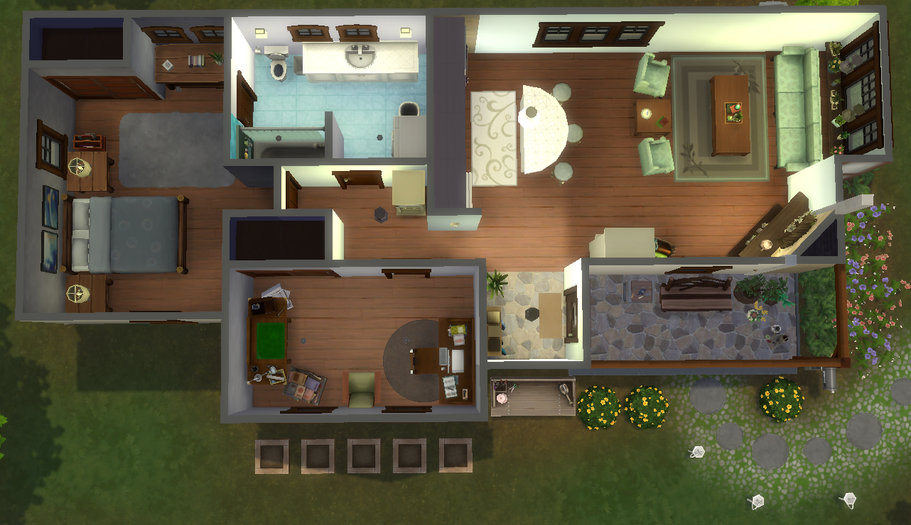 Mod The Sims - Rebuilding Glimmerbrook 2 - Glimmerbrook Watch - very low CC