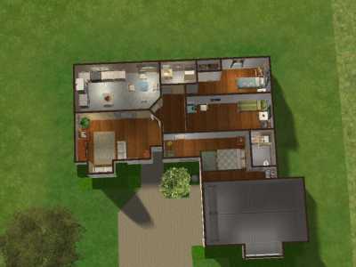 Mod The Sims - House from the Freetime drafting table