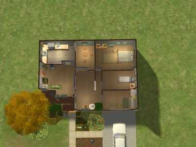 Mod The Sims - Another house from the Freetime drafting table