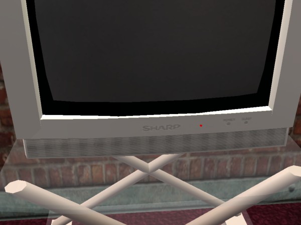 Mod The Sims - Sharp LG small flatscreen television