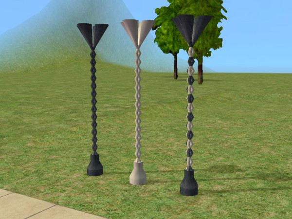 Mod The Sims - Wrought Iron Column - New Mesh