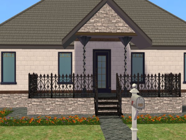 Mod The Sims - Wrought Iron Column - New Mesh