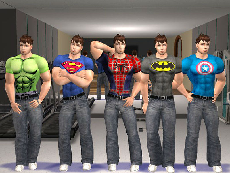 The sims 2 bodybuilder muscle - daxpanda