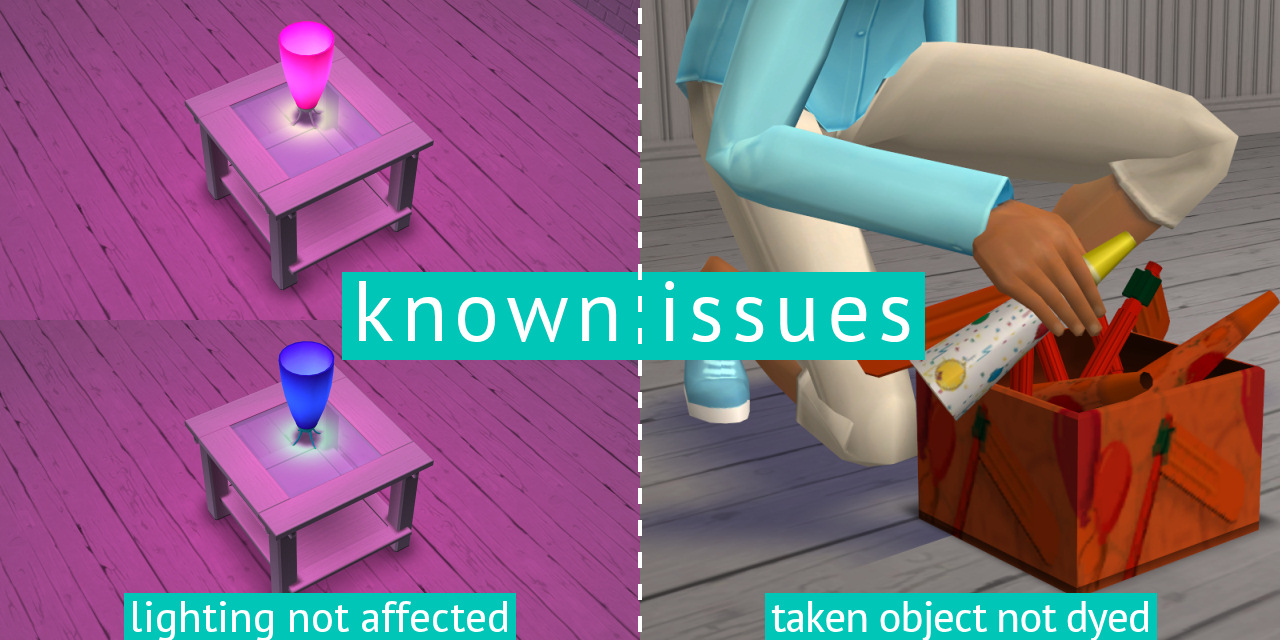 Mod The Sims - Object Dye Kit
