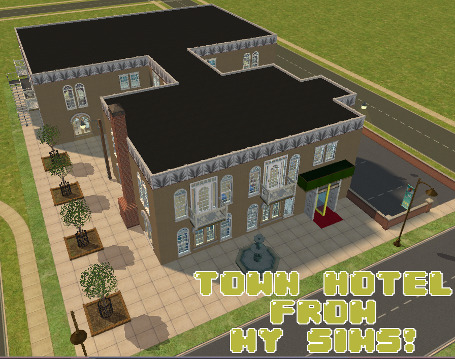 Mod The Sims - "Town Hotel" from MySims as an apartment ( MySims ...