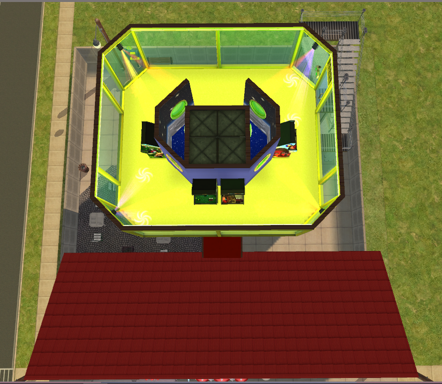 Mod The Sims - Vic's Awesome Arcade ( MySims Project ) - NO CC