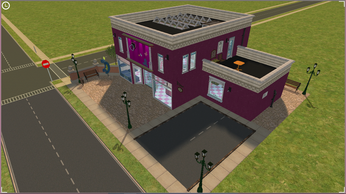 Mod The Sims - MySims Shirley Set (Sim + Hair Salon)