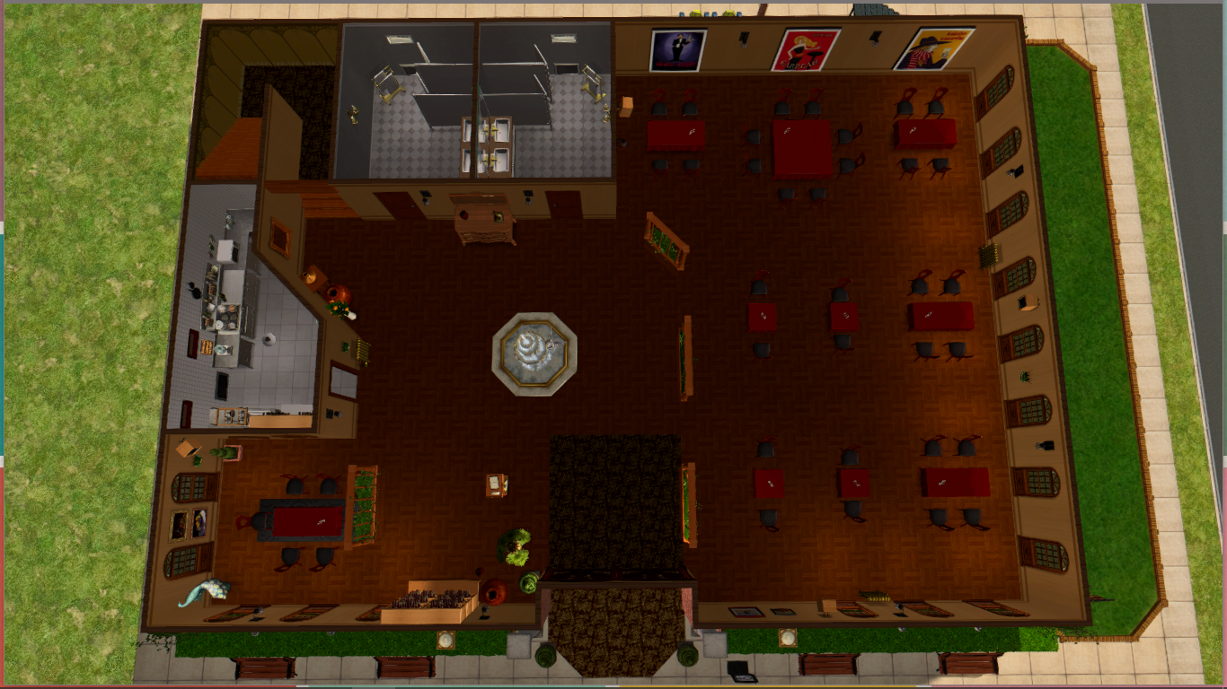 Mod The Sims - Ristorante Italiano from the videogame Restaurant Empire ...