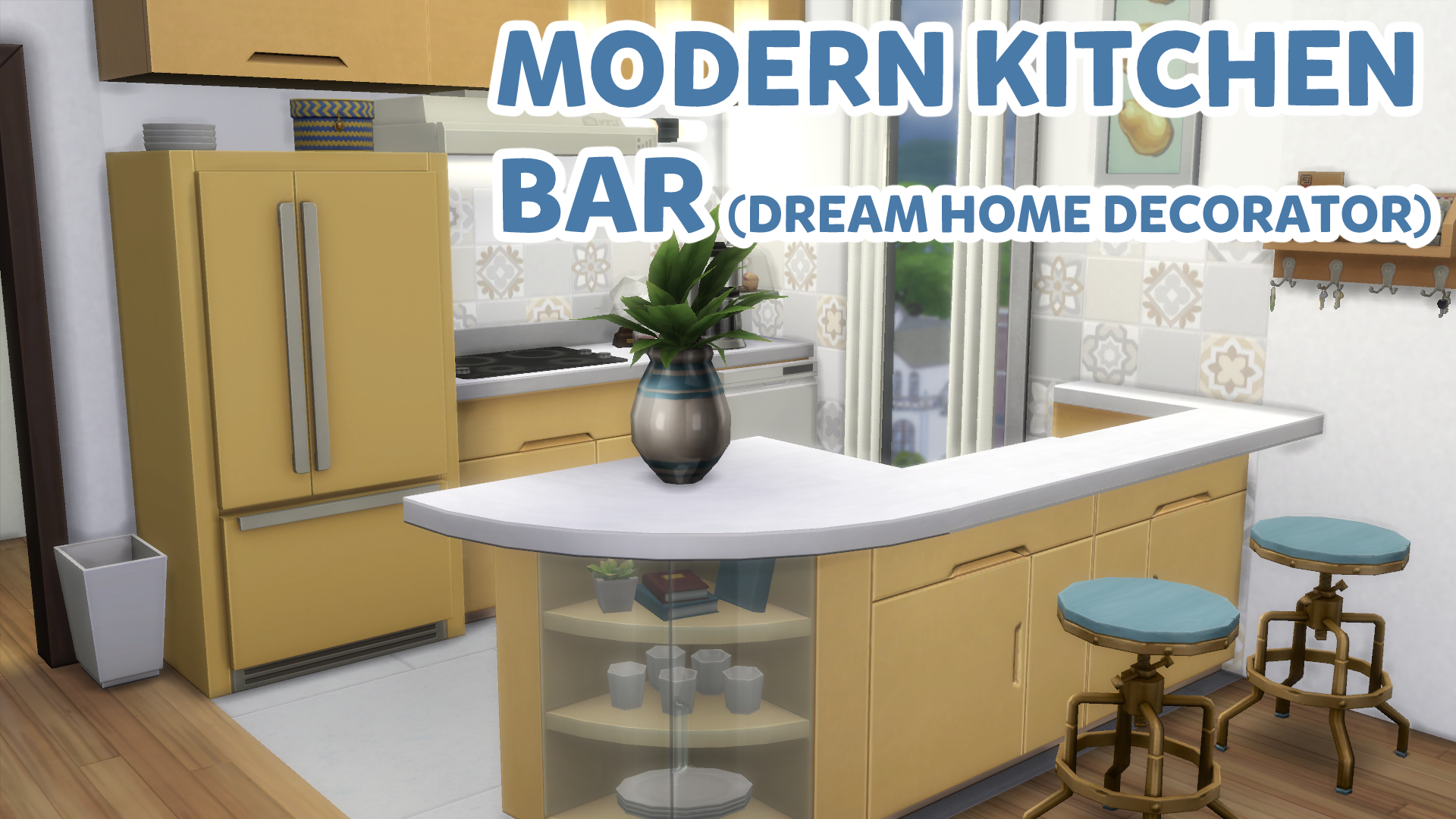 Mod The Sims - Modern Kitchen Bar (Dream Home Decorator)