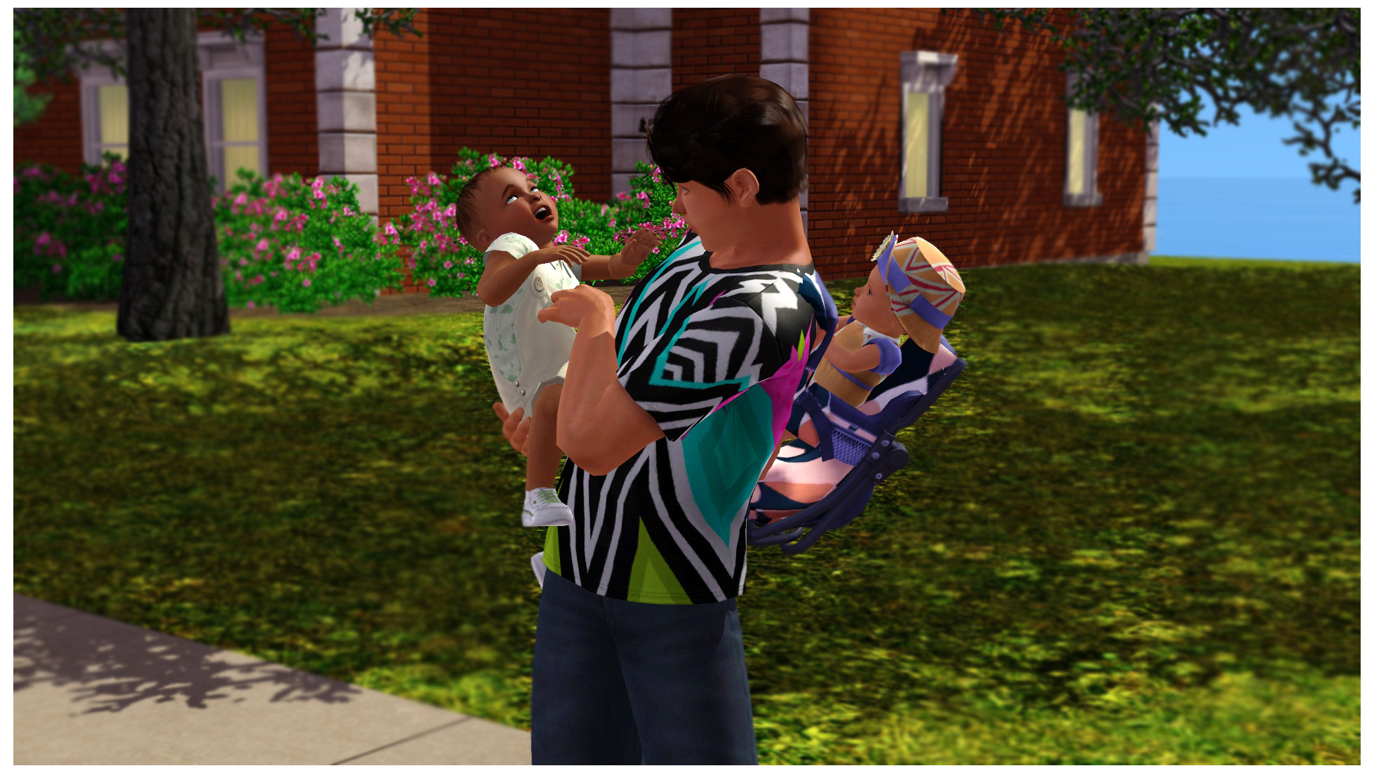 Mod The Sims - Functional Baby Carrier V2