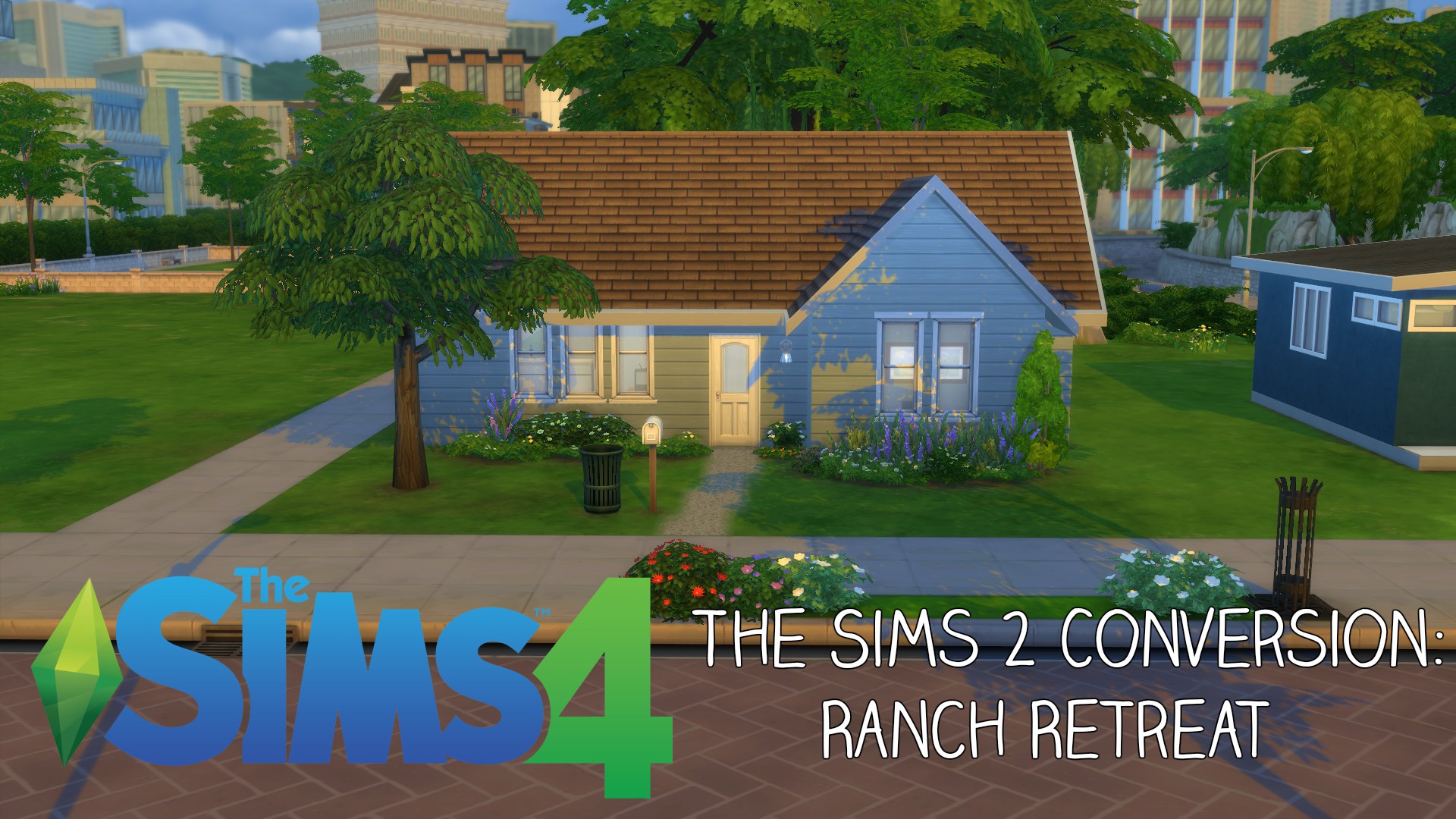 Mod The Sims - [Starter] Ranch Retreat from TS2 in TS4