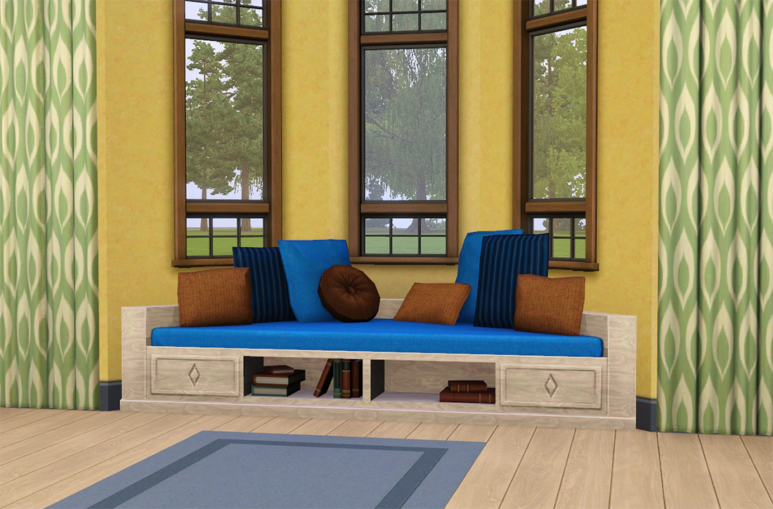 Mod The Sims - TS4 Queen Bae Window Seat