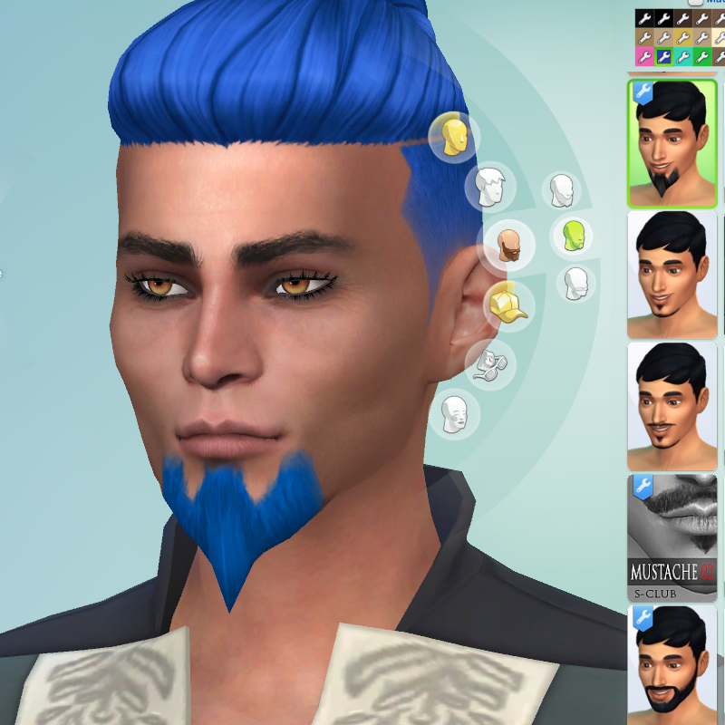 Mod The Sims - Very, very pointy goatee
