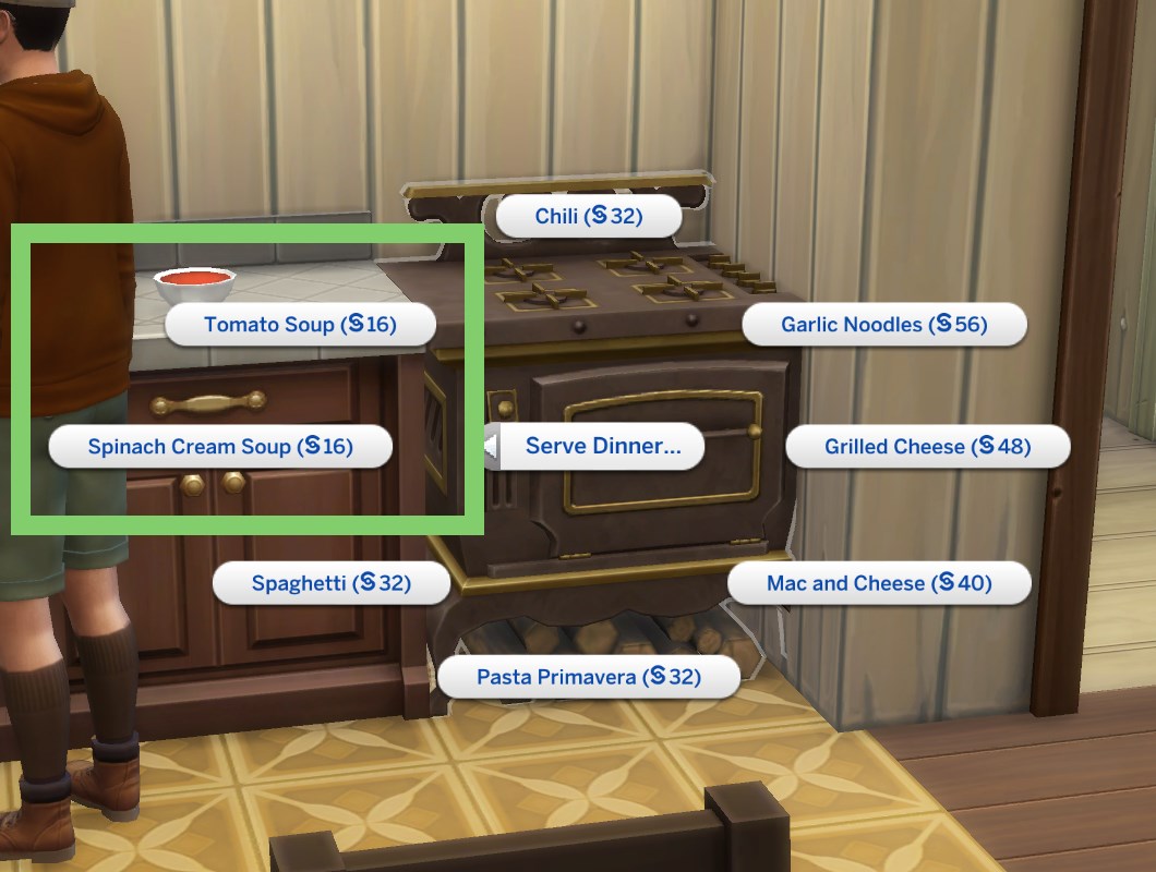 Mod The Sims - Custom Food Interactions (Update 24th December 2025)