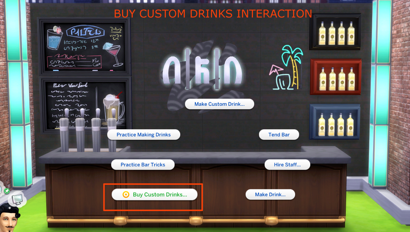 Mod The Sims - Custom Drink Interactions (Update 25th October 2025)