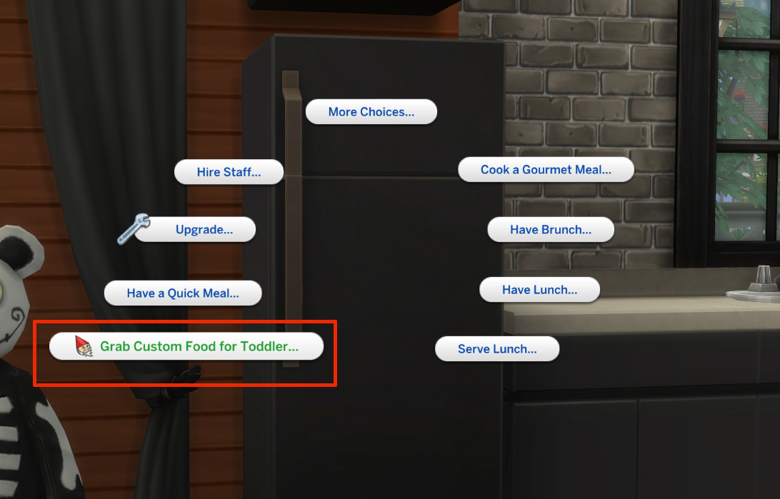 Mod The Sims - Custom Food Interactions (Update 24th December 2025)