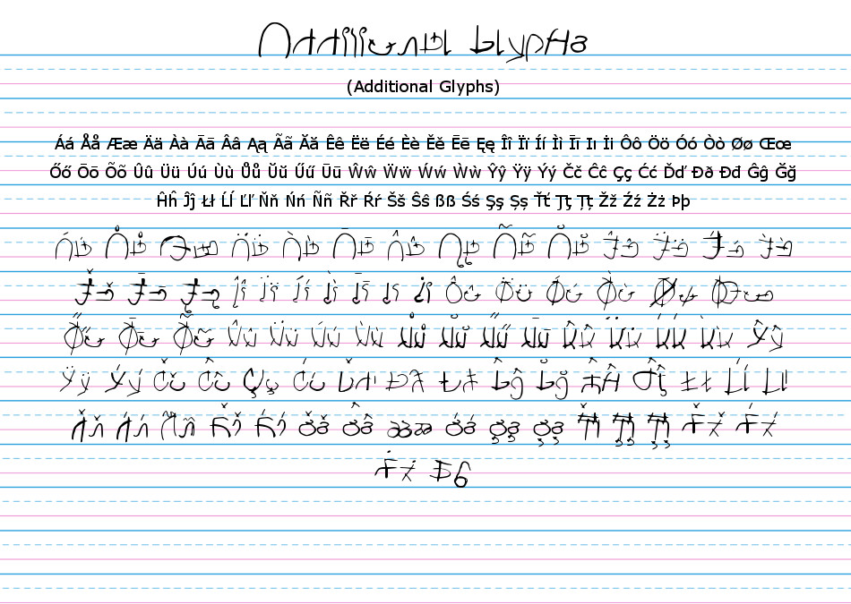 Mod The Sims - Simlish Handwriting Fonts - Part 2