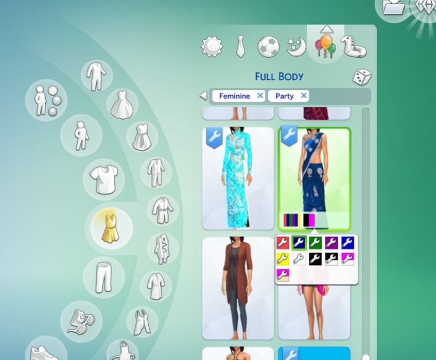 Mod The Sims - Indian Sarees (Sari)