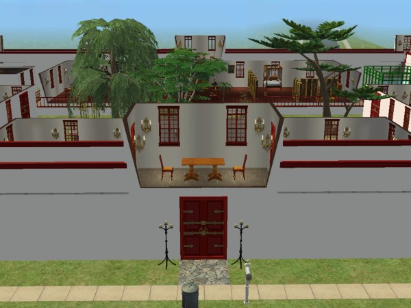 Mod The Sims - Chinese Minor Castle (Defensive Wall)