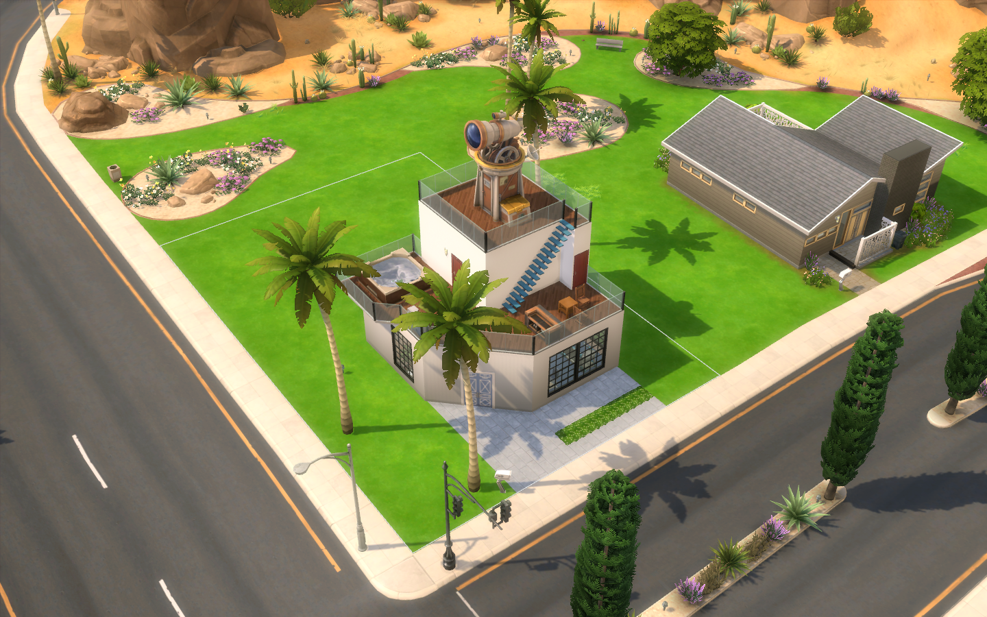 Mod The Sims - Juan Tenorio/Don Lothario's Sims 2 house. CC free.