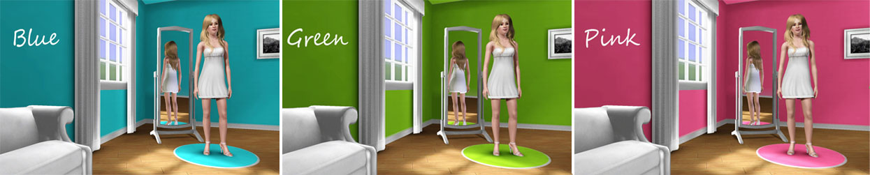 Mod The Sims - Nine CAS-screens