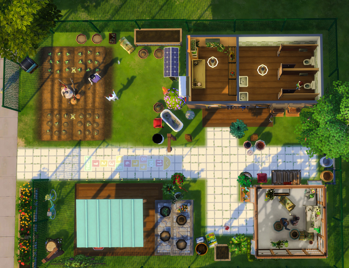 Mod The Sims - Rindle Rose Community Garden