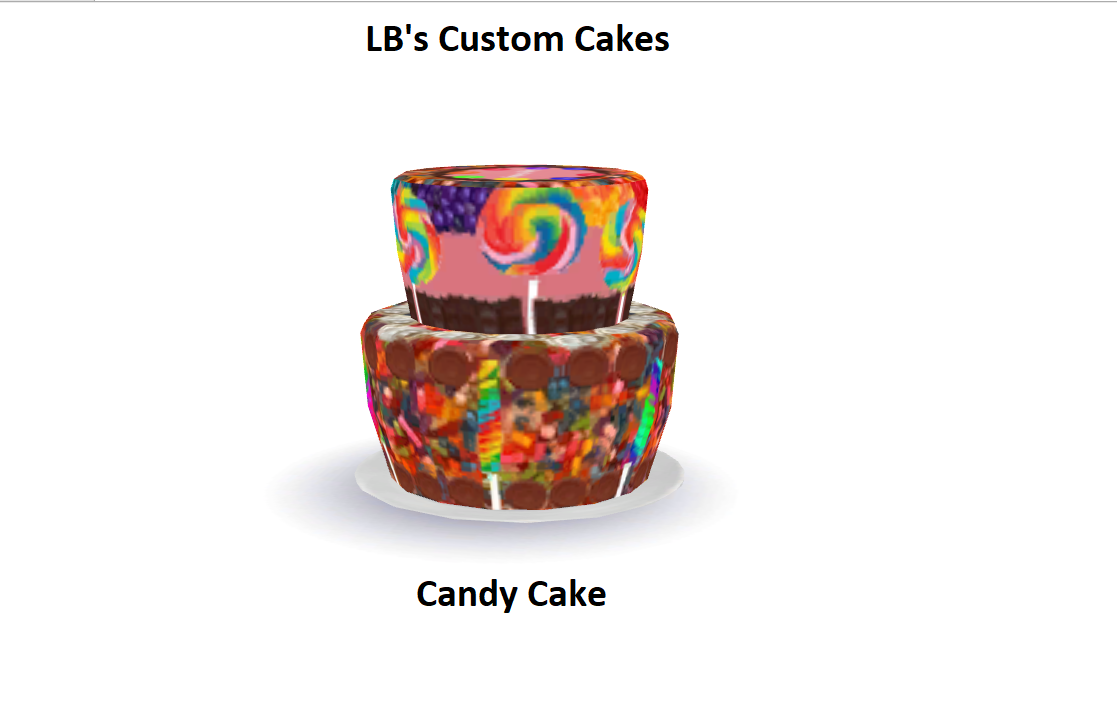 Mod The Sims - Custom Cakes by LB
