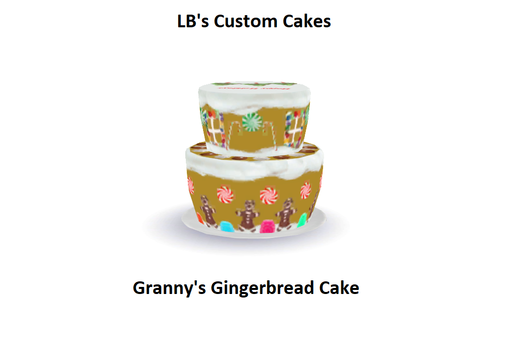 Mod The Sims - Custom Cakes by LB