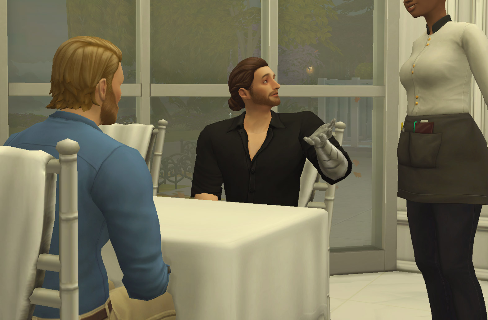 Mod The Sims - Winter Soldier/Bucky Barnes metal arm tattoo (original)