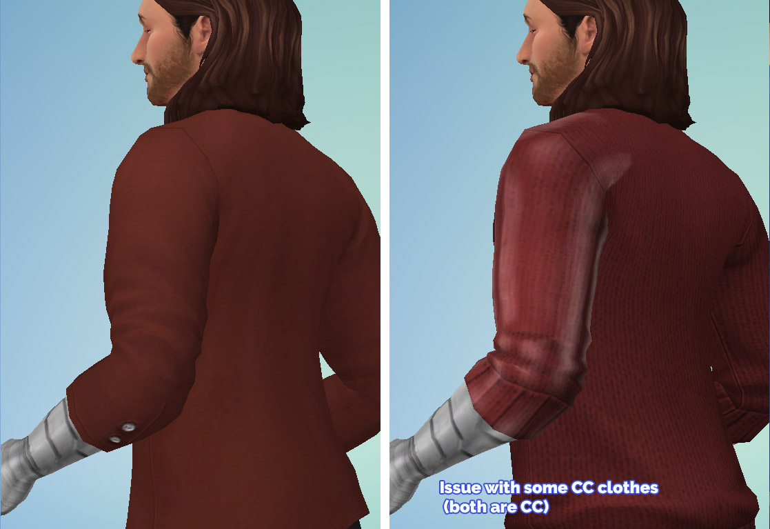 Mod The Sims - Winter Soldier/Bucky Barnes metal arm tattoo (original)
