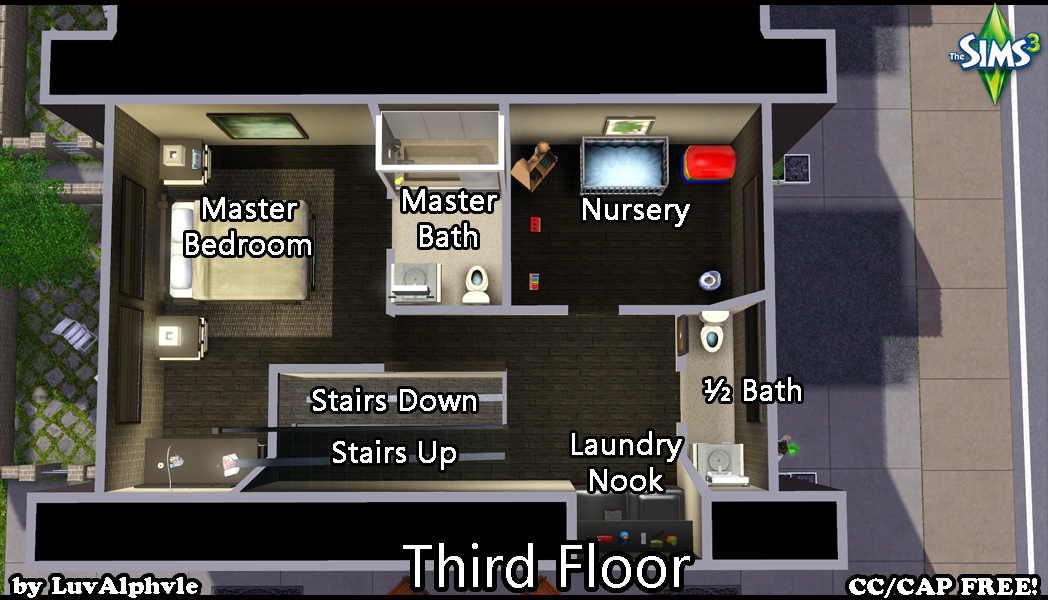 Mod The Sims - Converted Office Building (CC Free)