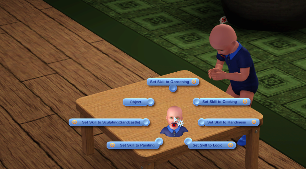 Mod The Sims - Toddler Activity Table for Skill Learning