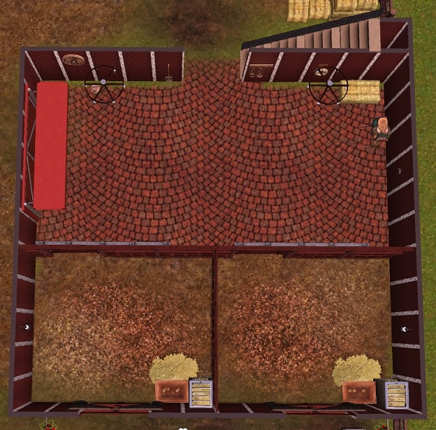 Mod The Sims - Red Barn Ranch 2+br, 2.5ba