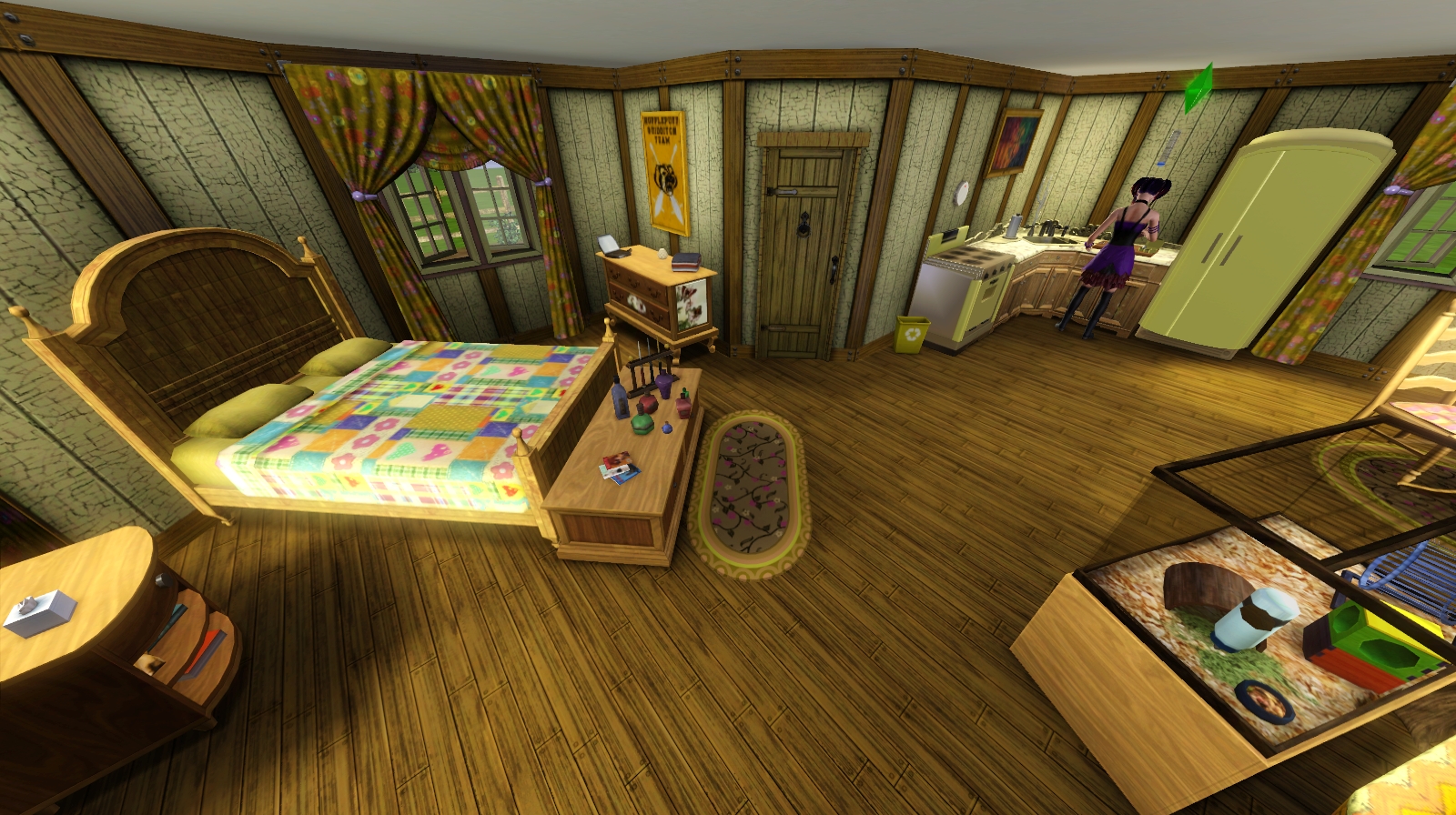 Mod The Sims - Hufflepuff House
