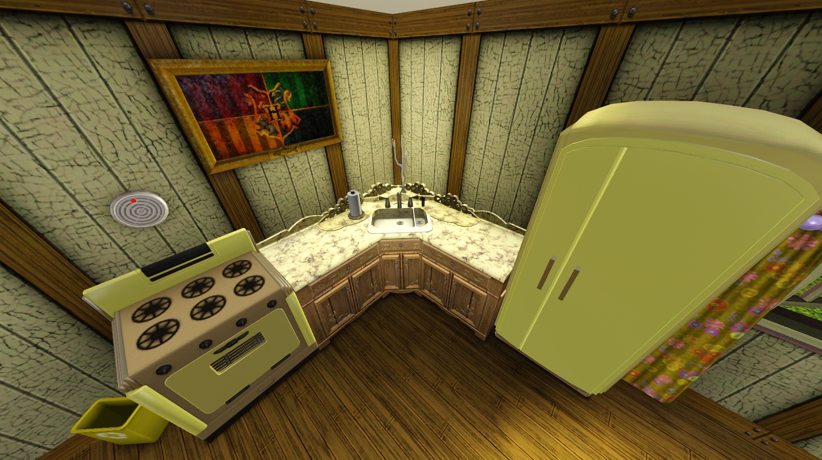 Mod The Sims - Hufflepuff House