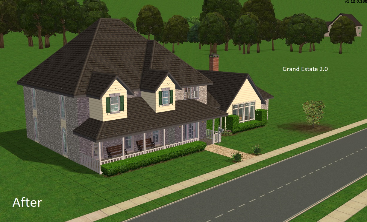 Mod The Sims - Grand Estate 2.0 NO CC