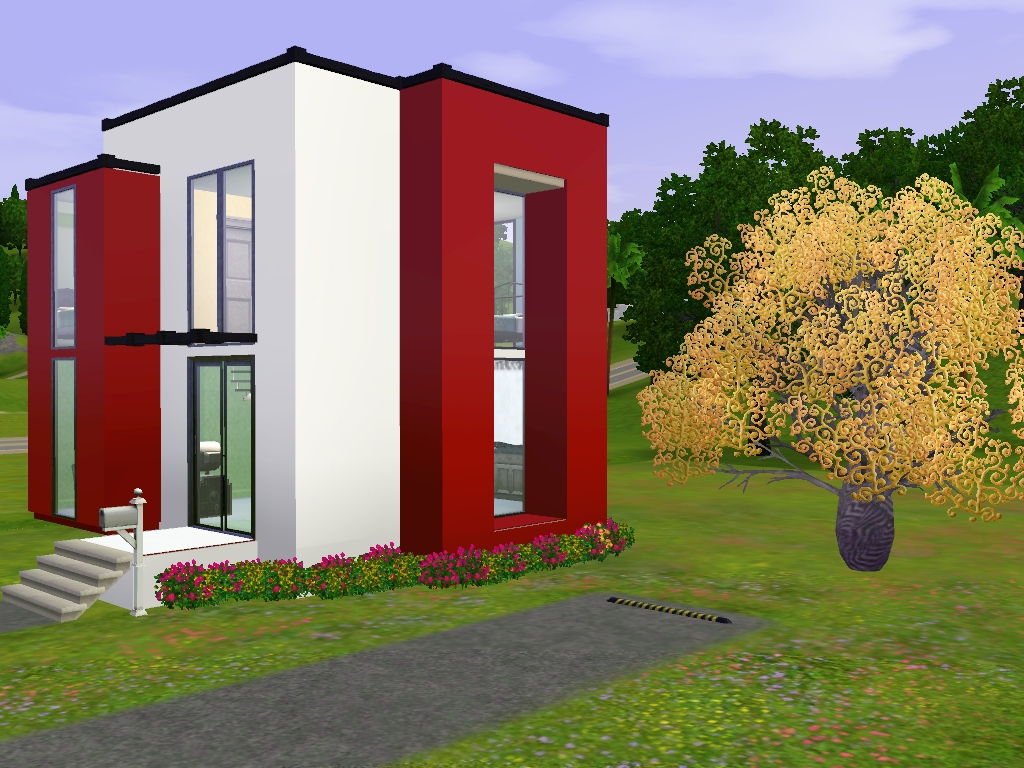 Mod The Sims - STARTER HOMES #1 - The Modernist