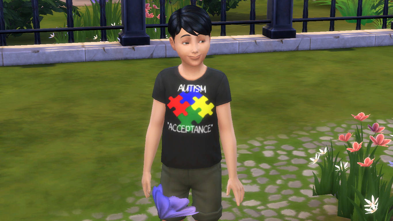 Mod The Sims - Autism Acceptance T-Shirt