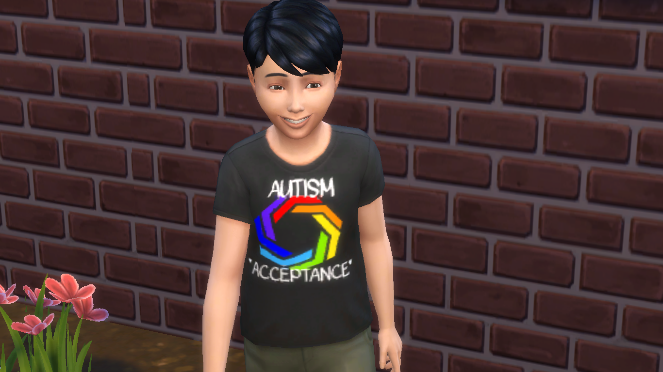 Mod The Sims - Autism Acceptance T-Shirt