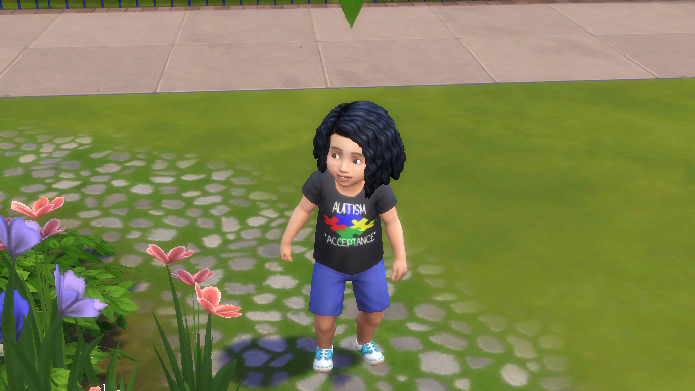 Mod The Sims - Autism Acceptance T-Shirt