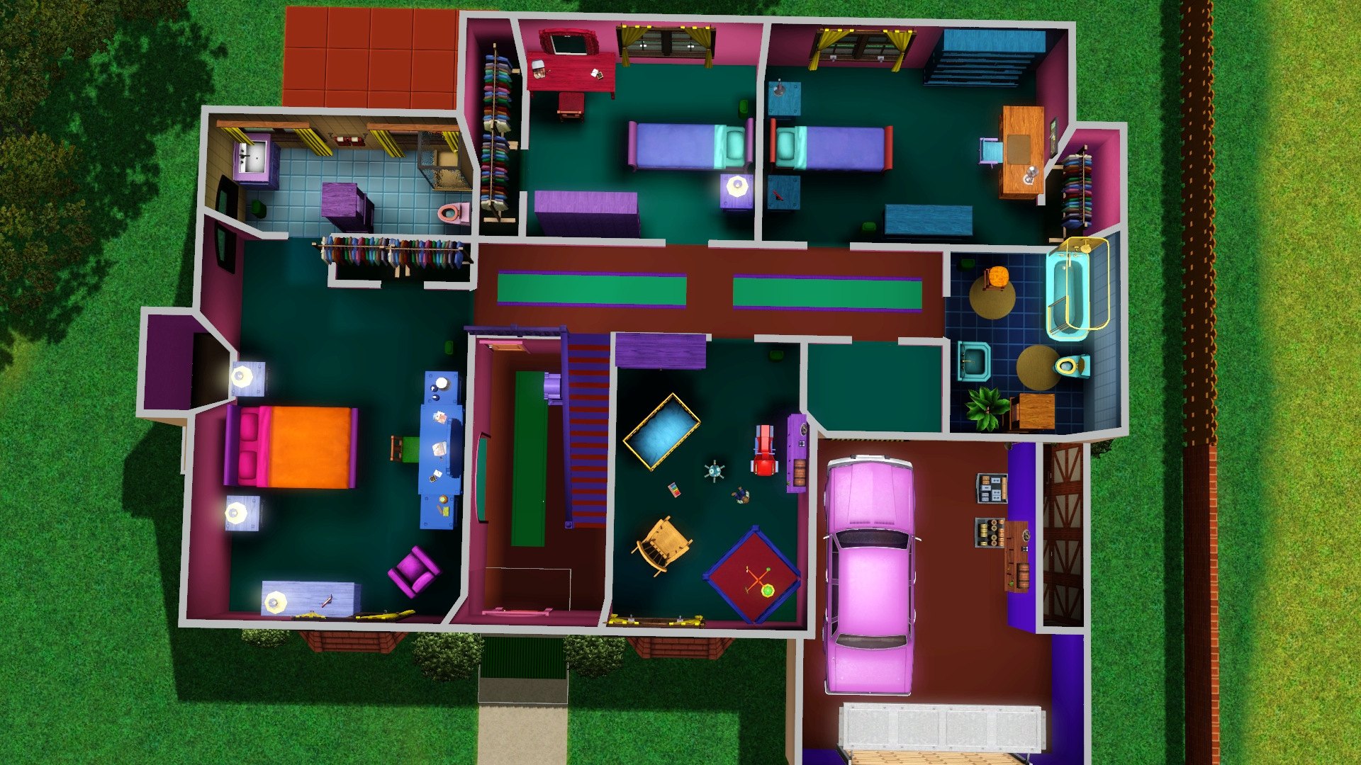 Mod The Sims - The Simpsons House