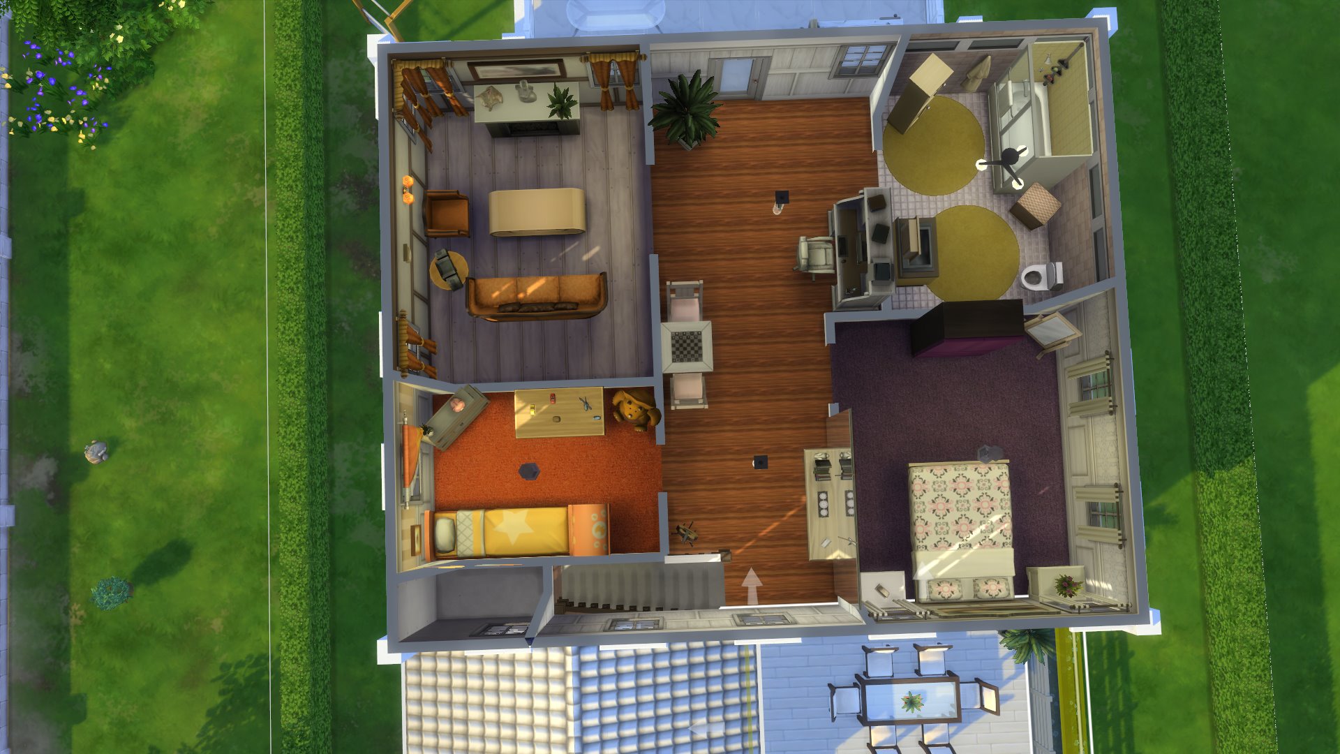 Mod The Sims - Base Game House!