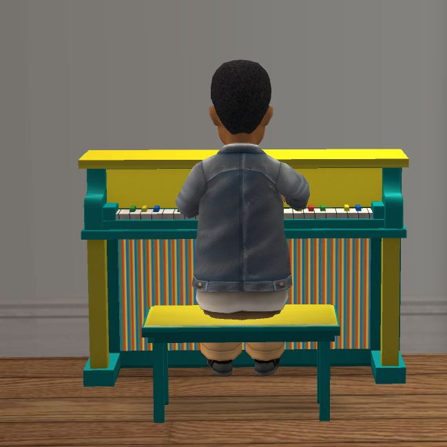 Mod The Sims - Toddler Piano