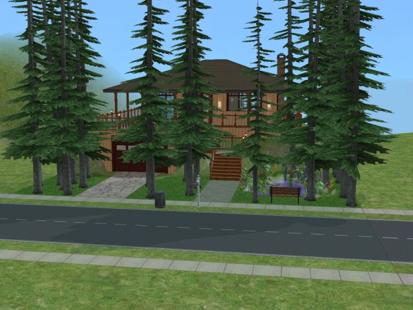 Mod The Sims - Wood Cabin